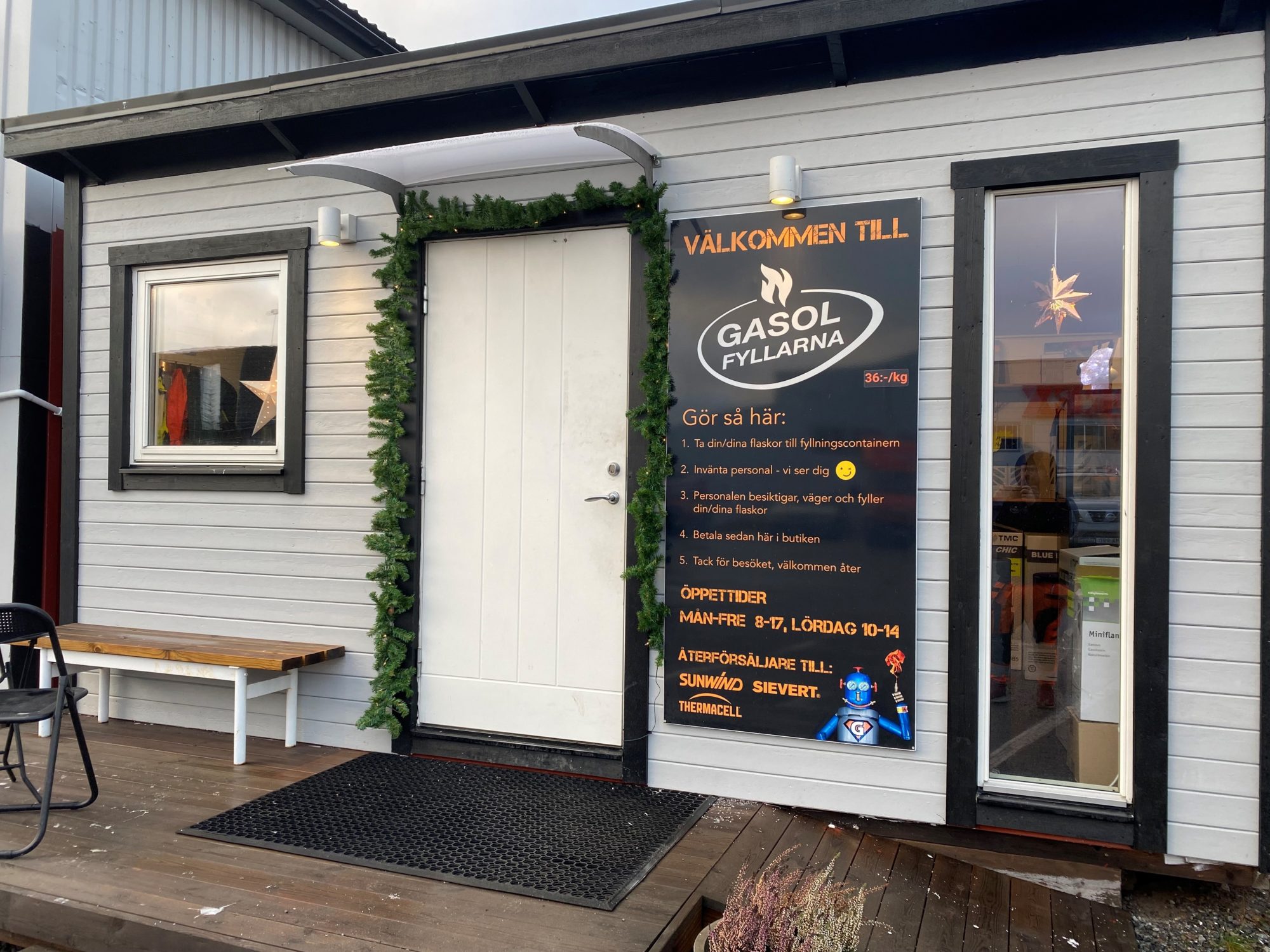 Stockholm, Jordbro | Gasolfyllarna