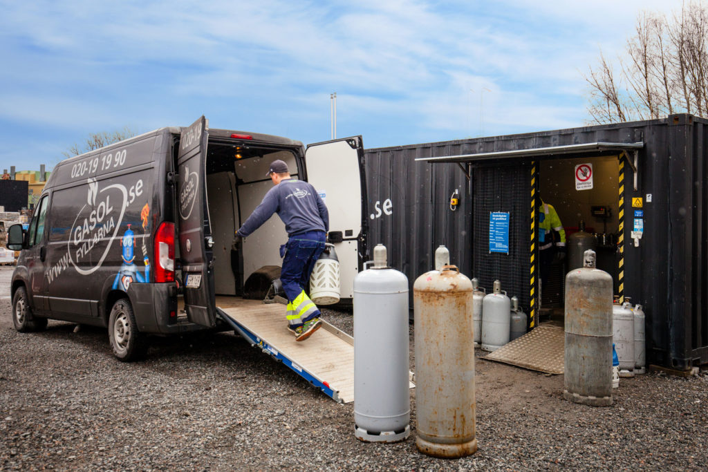Stockholm, Tullinge | Gasolfyllarna